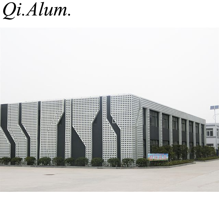 4*8' aluminum sheet Hole punch mesh screen for aluminum facade curtain wall
