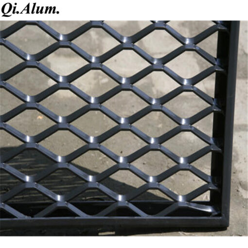 Decorative aluminum expanded metal grating aluminum grille for exterior ...