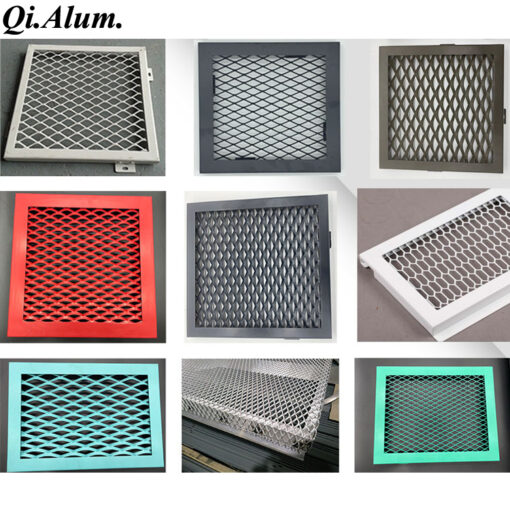 Aluminum Irregular Hole Perforated Mesh