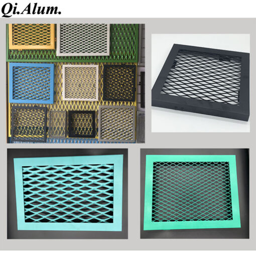 Facade Decoration Aluminum Deployed Metal Mesh Sheet