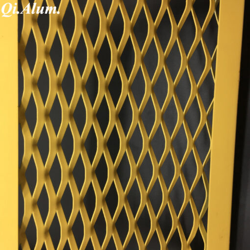 Aluminum Polyester Powder Coating Panel Metal Fence Mesh Panel