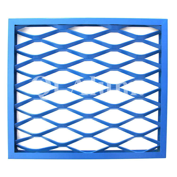 Decorative aluminum expanded metal grating aluminum grille for exterior ...