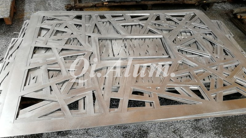 Aluminum 3003 Alloy Exterior Wall Cladding CNC Cut Aluminum Curtain