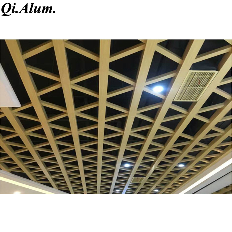 Shop hall supermarket ceiling decoration with suspended ceiling system