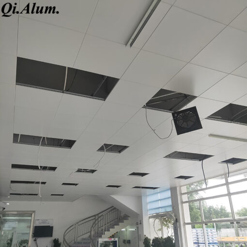 600x600MM Aluminum Ceiling Tile Panel For School Suspended Ceiling cladding