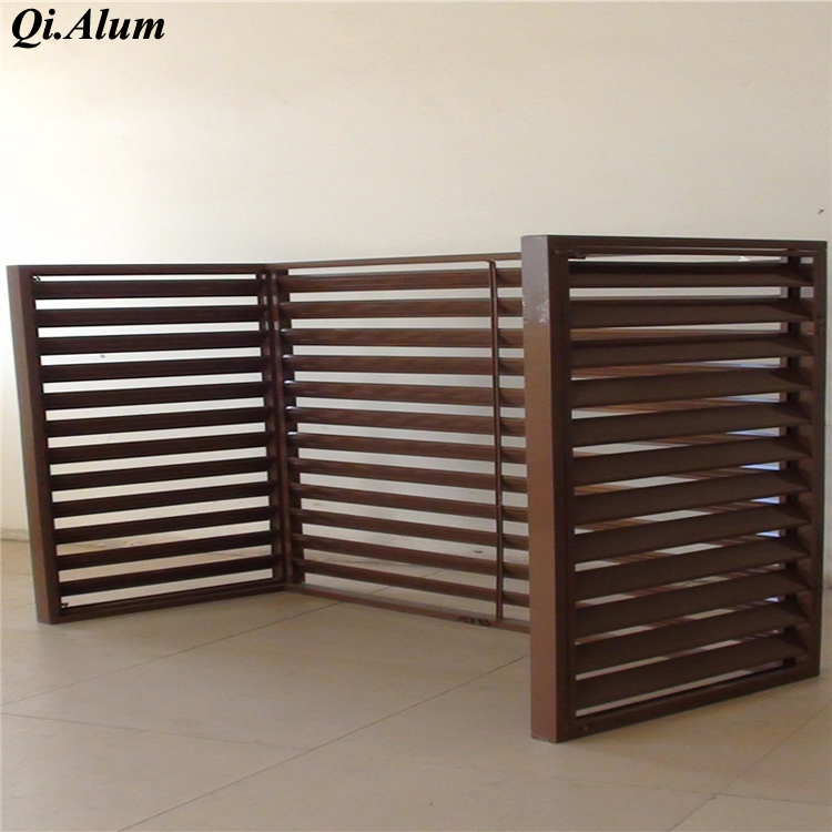 Outdoor Louver Aluminum Decorative AC Aluminum Air Conditioning Cover