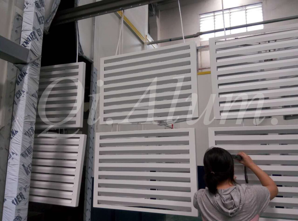 Outdoor Louver Aluminum Decorative AC Aluminum Air Conditioning Cover