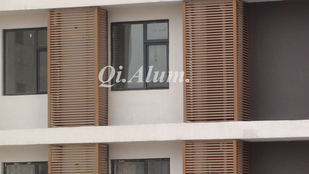 Exterior aluminum panel custom decorative air conditioner cover