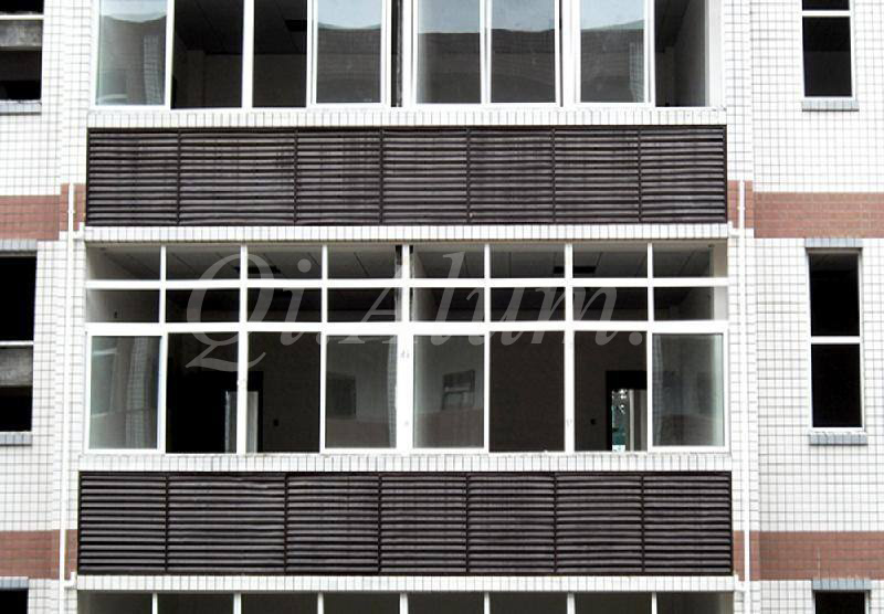 Outdoor Aluminum AC Unit Louver Metal Cladding Aluminum Air Conditioner ...