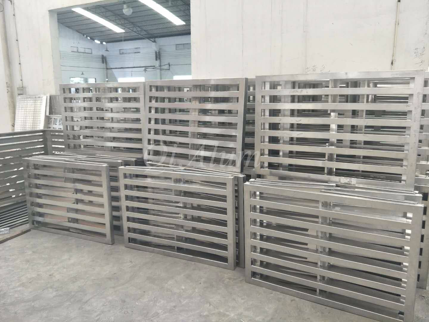 Exterior aluminum panel custom decorative air conditioner cover