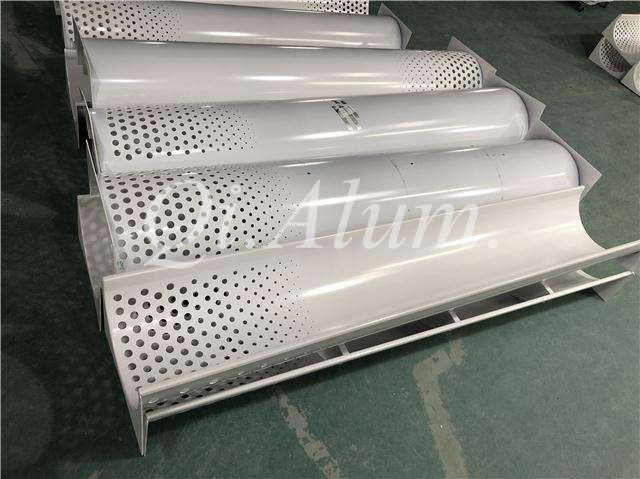 Curved Mashrabiya Panel Aluminum Perforated decorative Panels for ...
