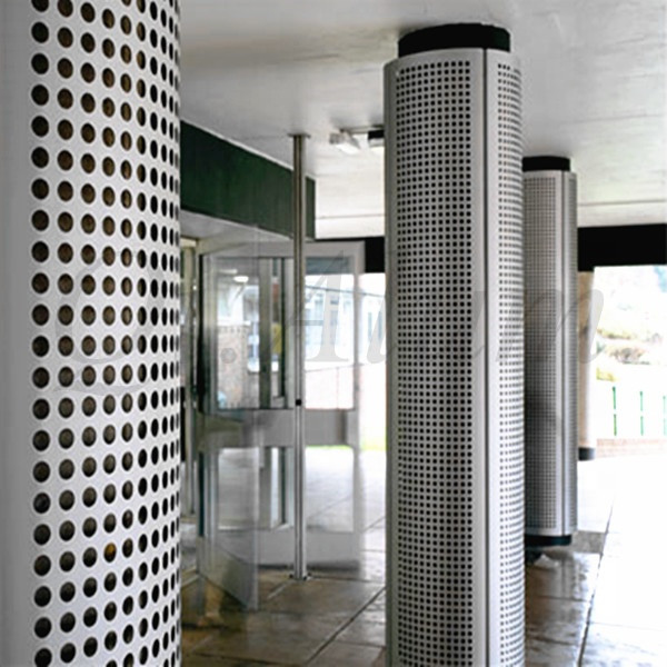 CNC Cutting Aluminum Curved Panel Perforated Aluminium Panels ...