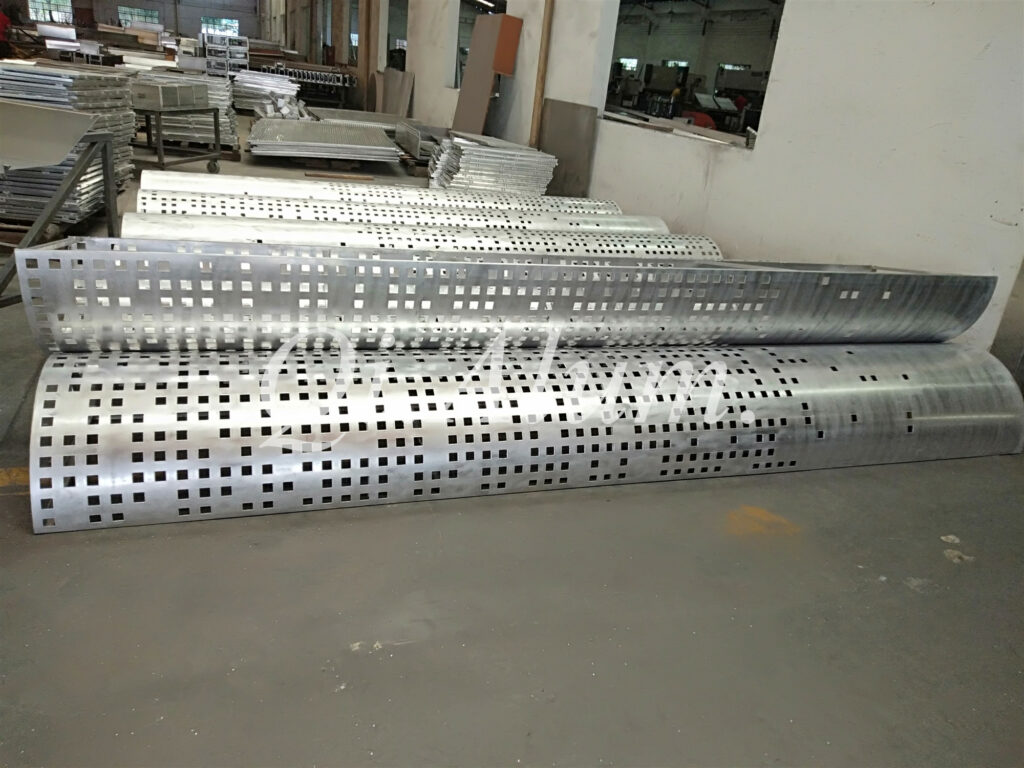 Curved Aluminum Panel Double Curved Alumium Panels Bent Sheet