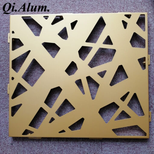 Customized powder coated CNC Cutting Panel Aluminum Cladding Sheets ...