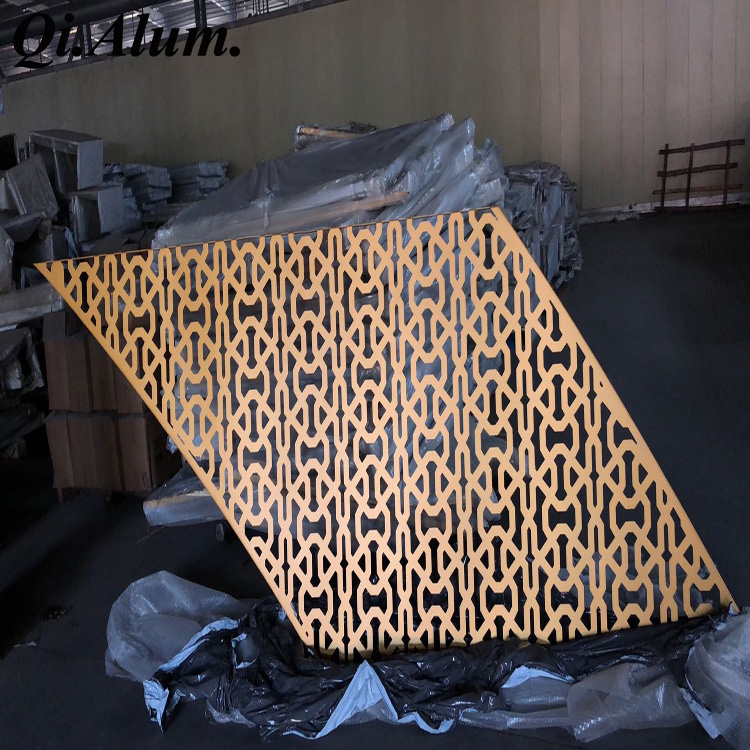 Cladding decorative aluminum cnc cut classic artistic style facade ...
