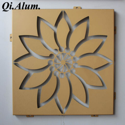 Cladding decorative aluminum cnc cut classic artistic style facade ...