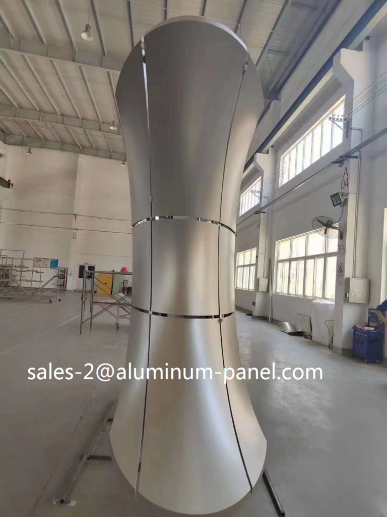 Aluminium Double Curved Panel alumium panels for cladding wall