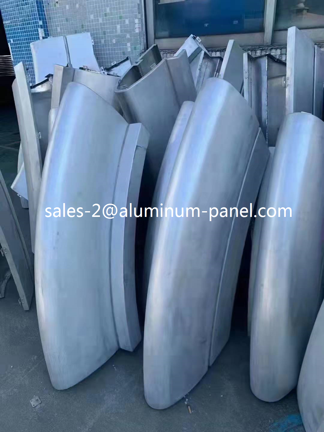 Aluminium Double Curved Panel alumium panels for cladding wall