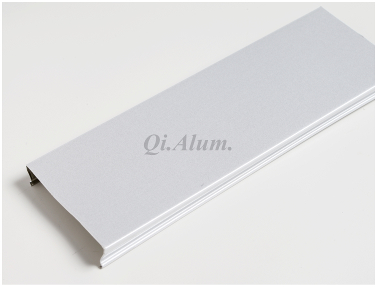 U-Shape/C-Shape Aluminum Slat Ceiling Aluminum Baffle Ceiling Virtual ...