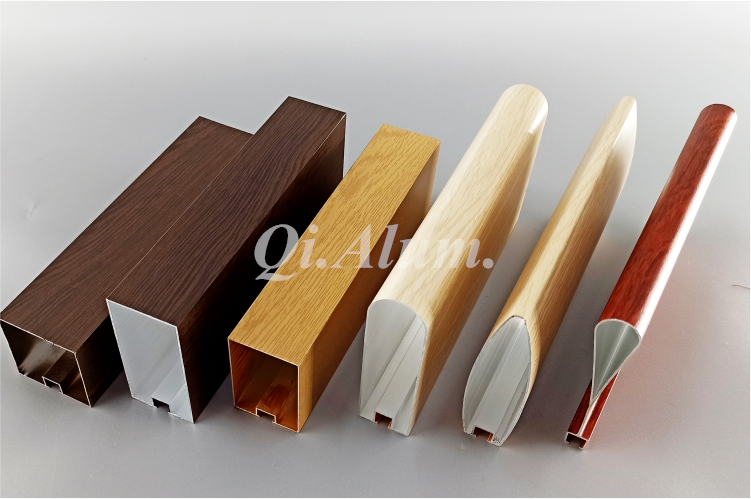 U-Shape/C-Shape Aluminum Slat Ceiling Aluminum Baffle Ceiling Virtual ...