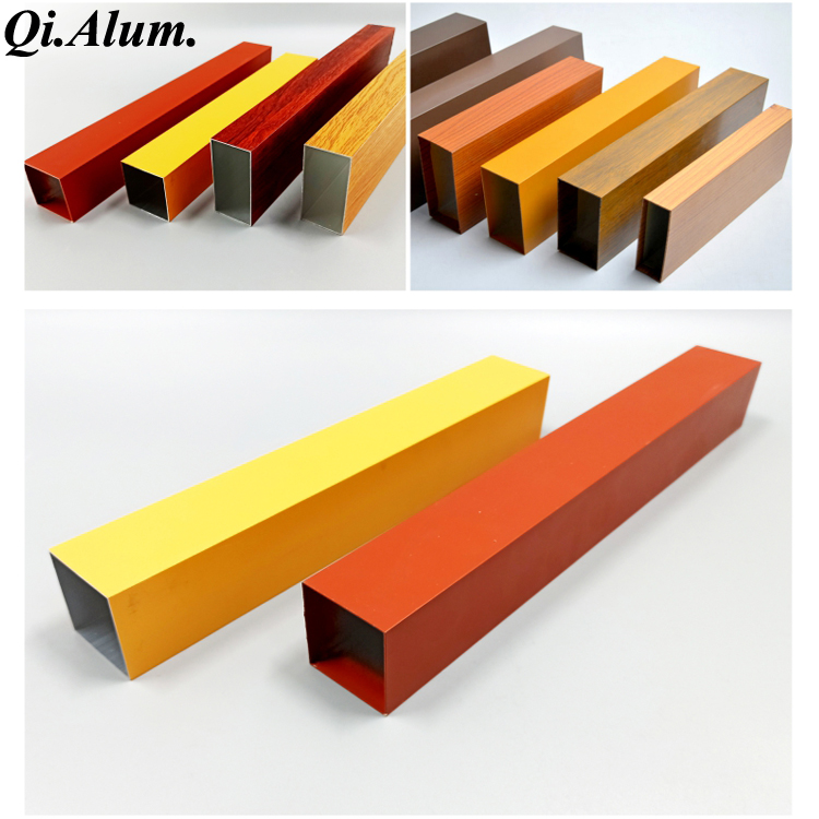Aluminum tube Simple And Magical Decorative Design