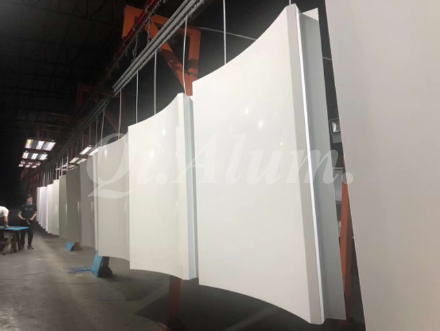 Customized Exterior 3D Blade Aluminium fireproof solid Panel custom ...