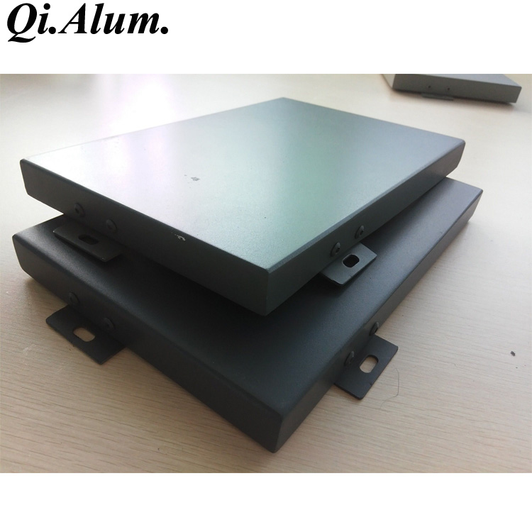 Exterior Waterproof Aluminum Metal Solid Panel Cladding Wall Facade