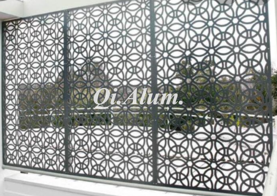 AA1100 2.5MM thickness Modern Design CNC Cutting Aluminum Perforated ...