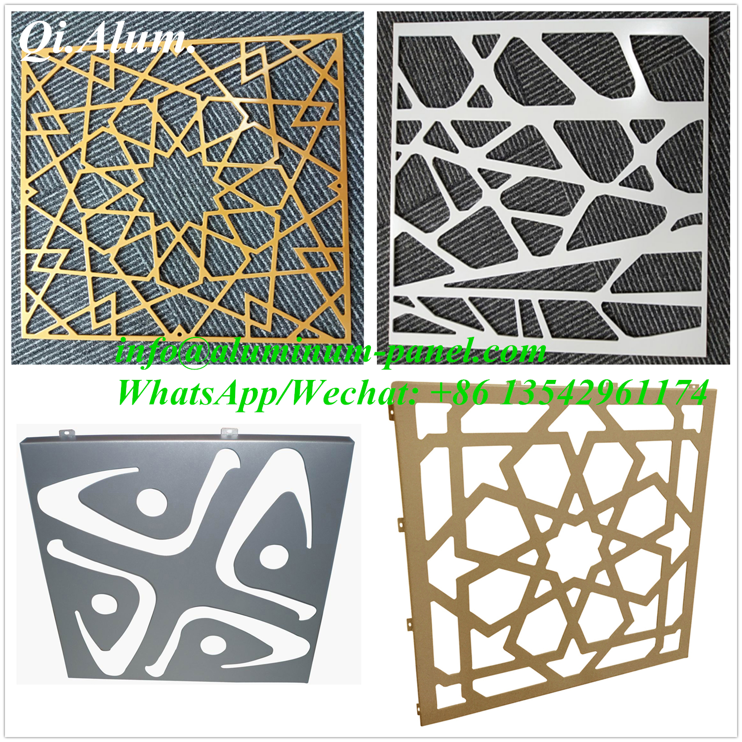 Aluminum Curtain Wall Facade Panel PPG Paint Perforated Panel Manufacturer