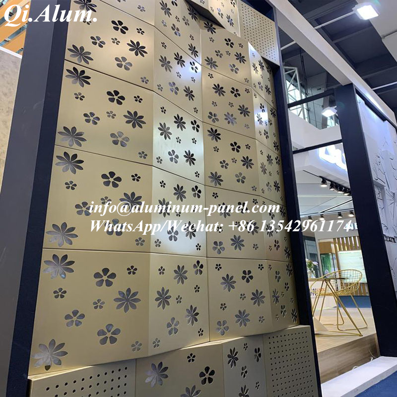 Aluminum Laser Cut Perforated Panel
