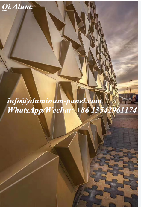 3D Designed Perforated Panels