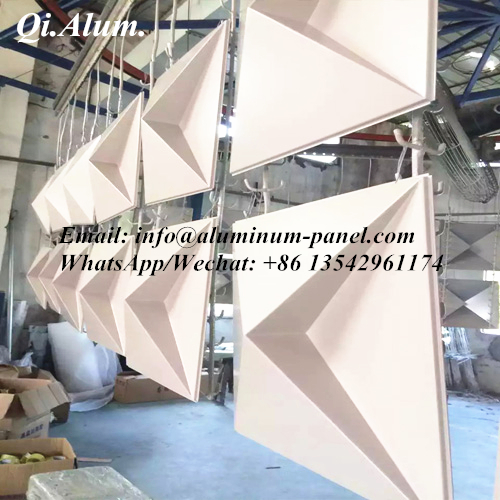 Building External Aluminum Facade Wall Sheet Covering SDF Powder Coating