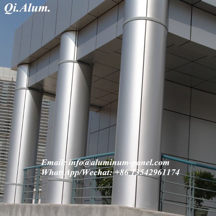 Waterproof Aluminium Double Curved Single curved Panel for curtain wall ...