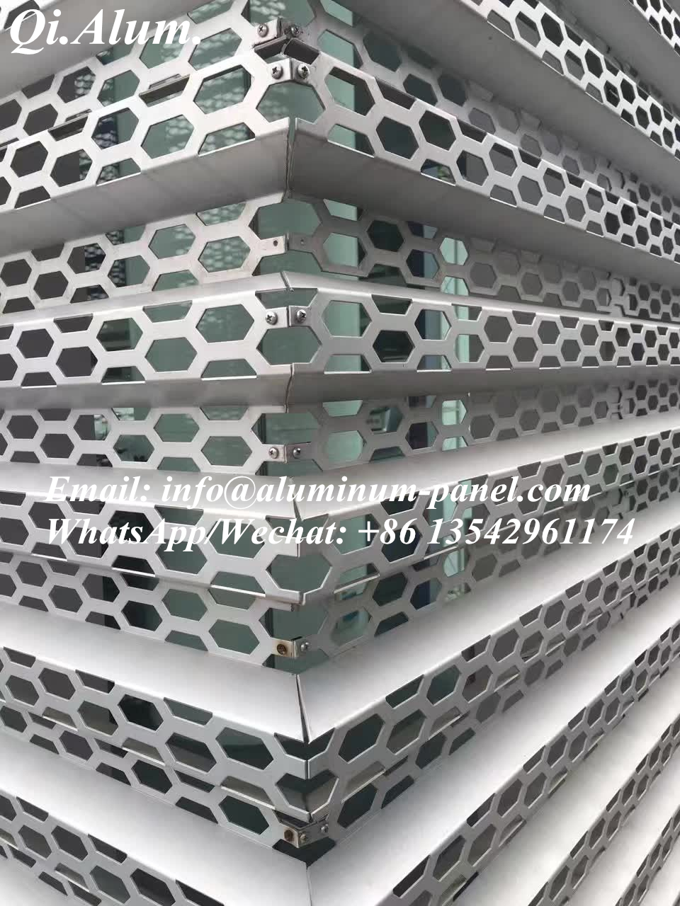 Design Of Perforated Aluminum Panel Culture Wall
