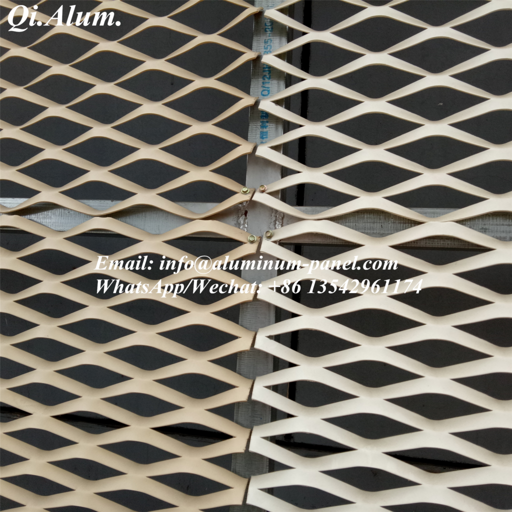 Aluminum Expanded Mesh SDF Powder Coating Finish