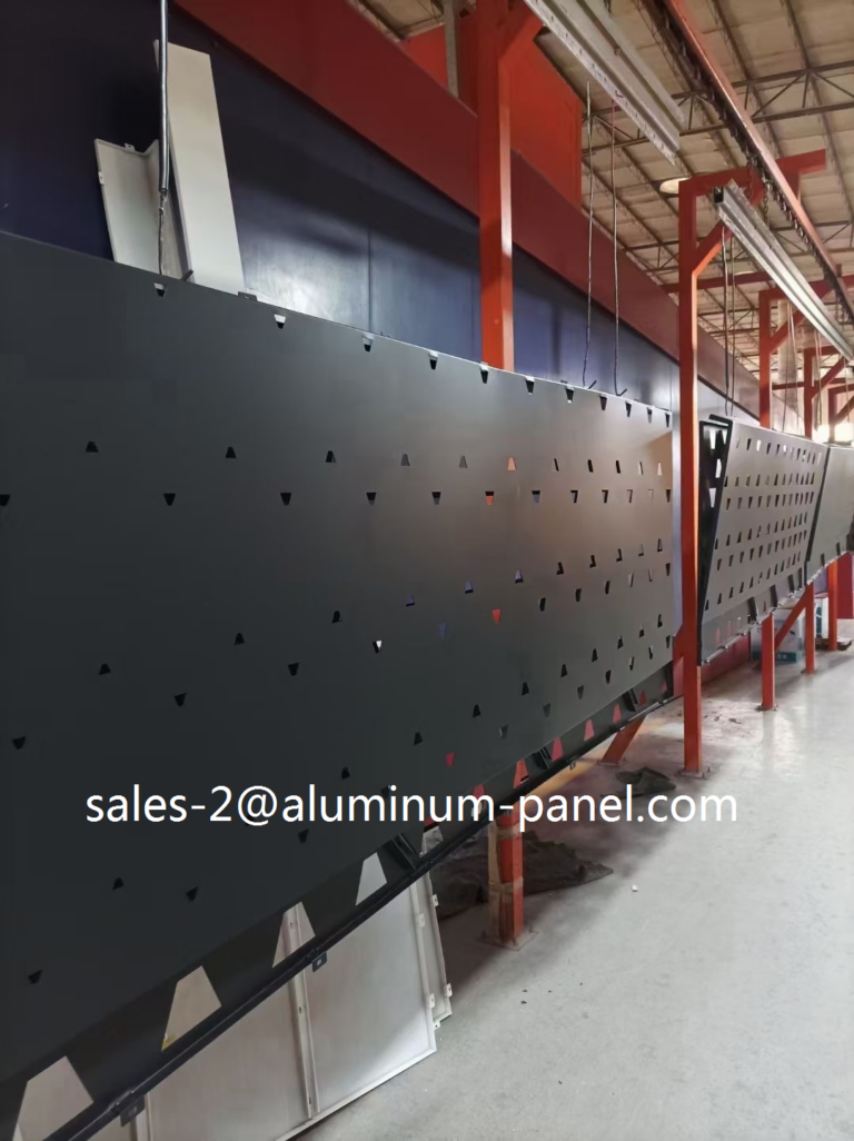 Exterior Wall Aluminum Facade Cladding Modern Ventilated Perforated ...