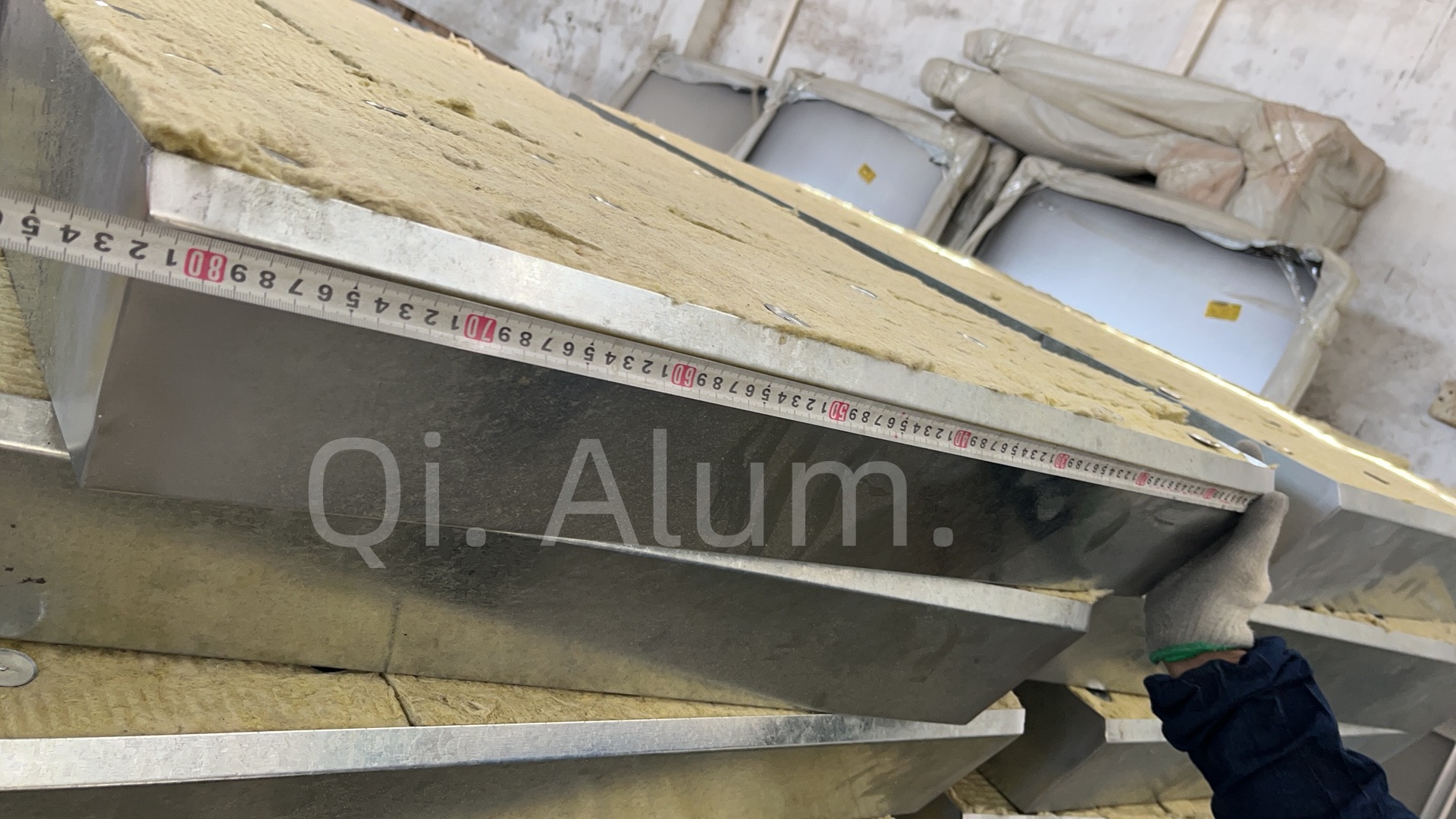 A new building material of GI Backpan used Widly in curtain wall