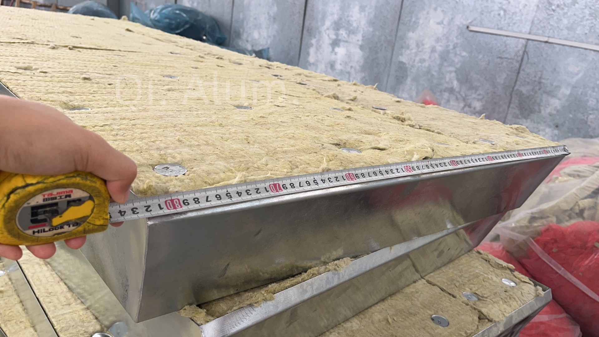 A new building material of GI Backpan used Widly in curtain wall