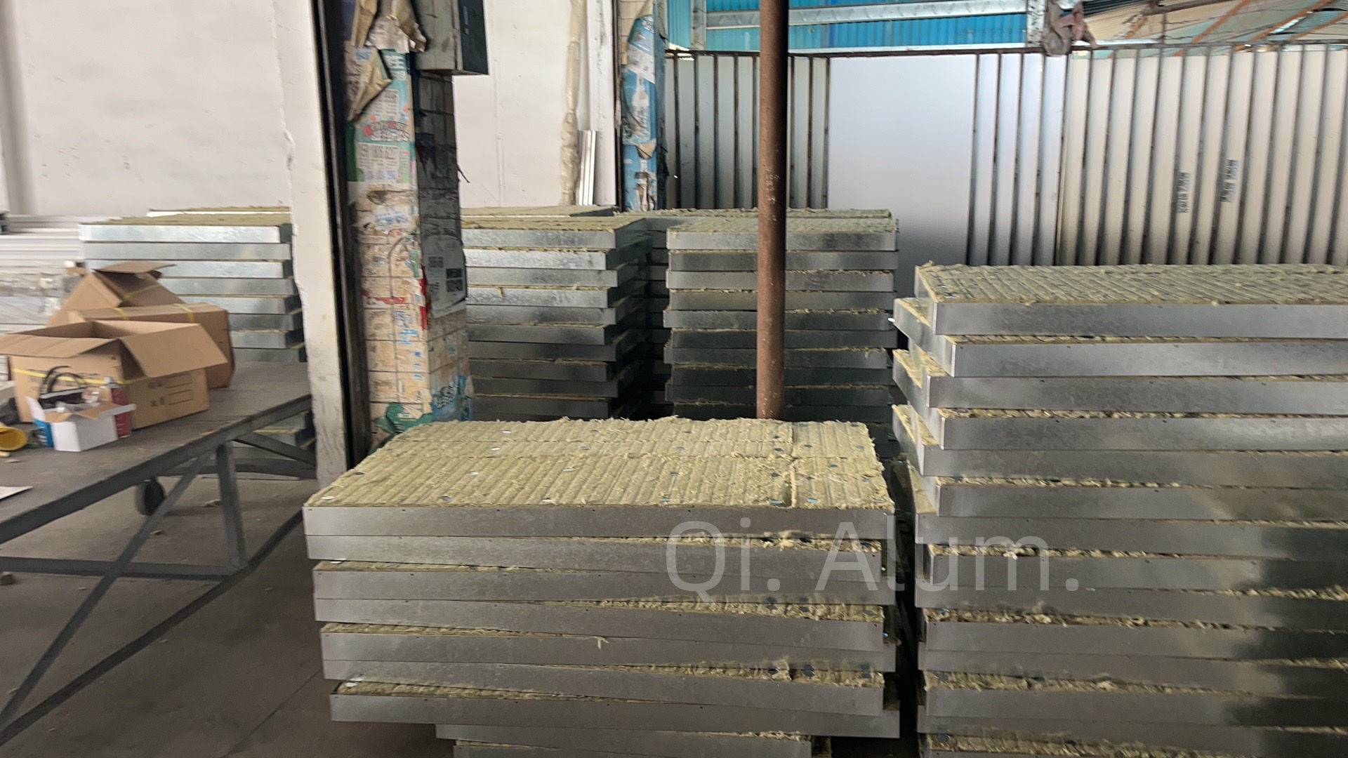 GI backpan with aluminum panel assembly work--1mm galvanized steel ...