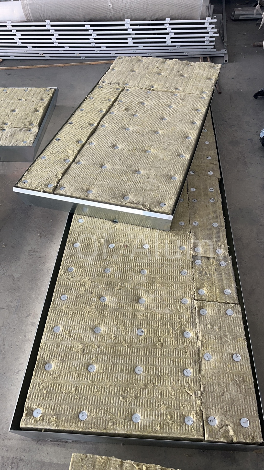 GI backpan with aluminum panel assembly work--1mm galvanized steel ...