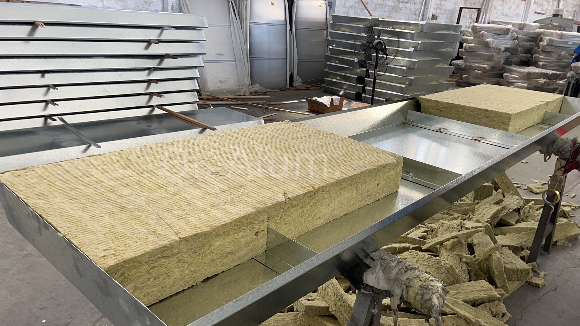 High quality of modern GI back pan with aluminum sheet have good sound ...