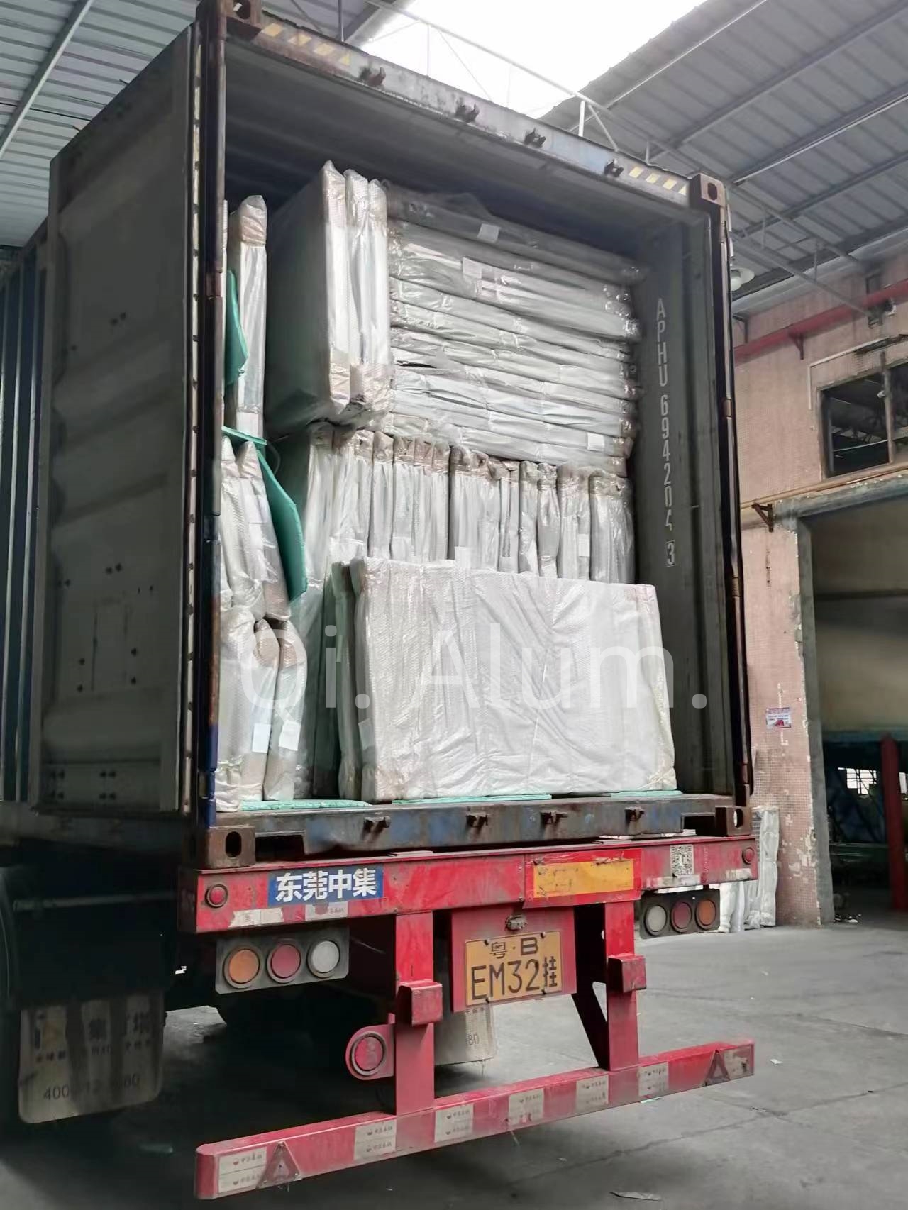 GI backpan with aluminum panel assembly work--1mm galvanized steel ...