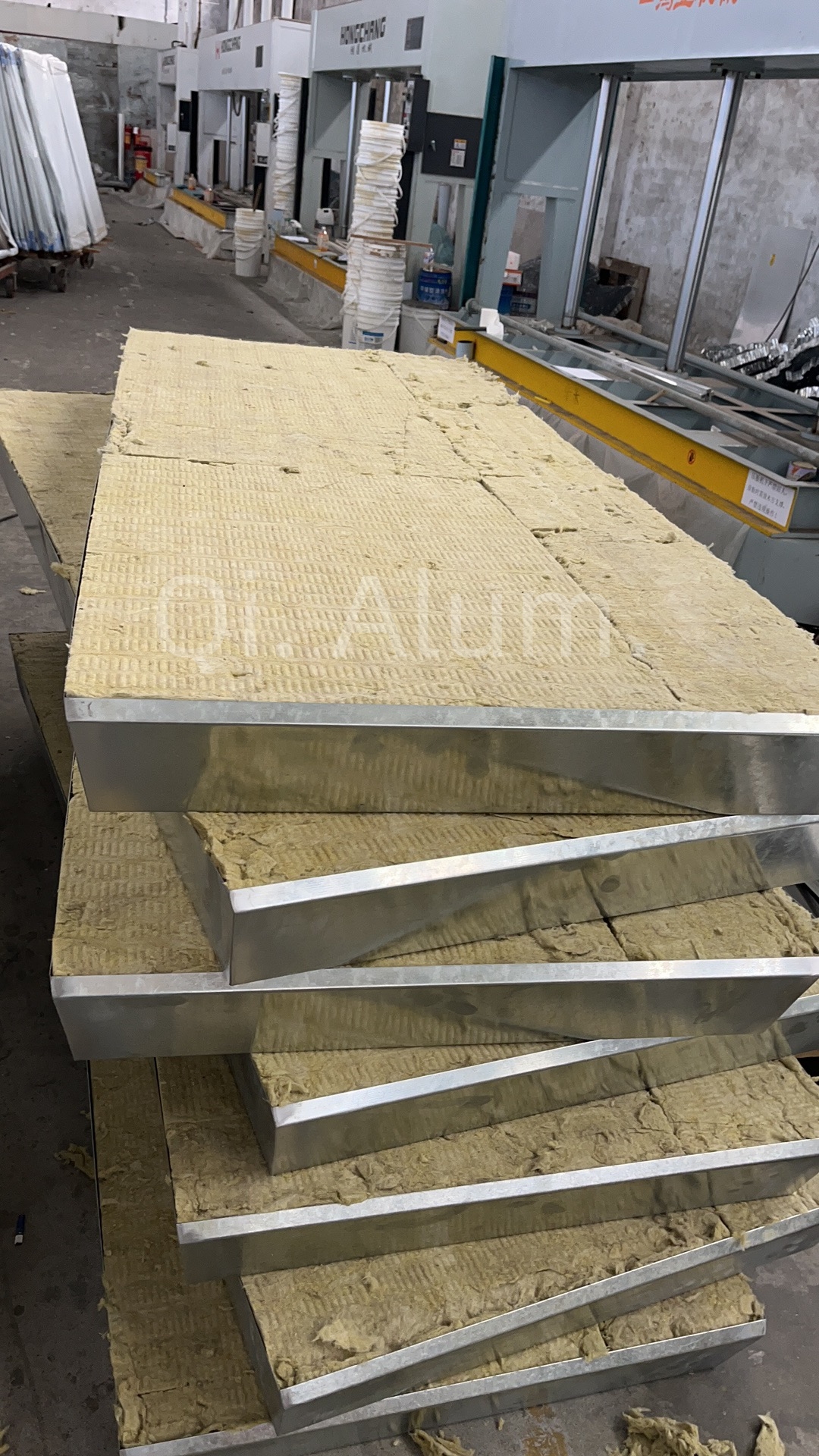 Lightweigh GI backpan of Aluminum curtain facade wall with convenient ...