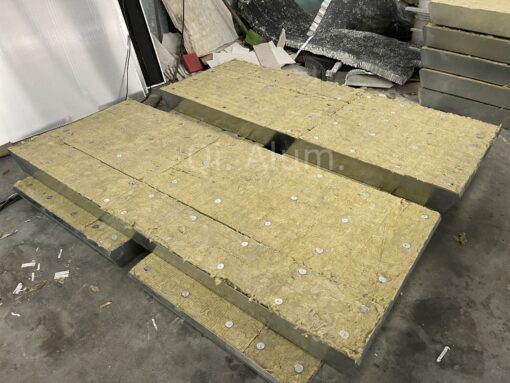 Lightweigh GI backpan of Aluminum curtain facade wall with convenient ...