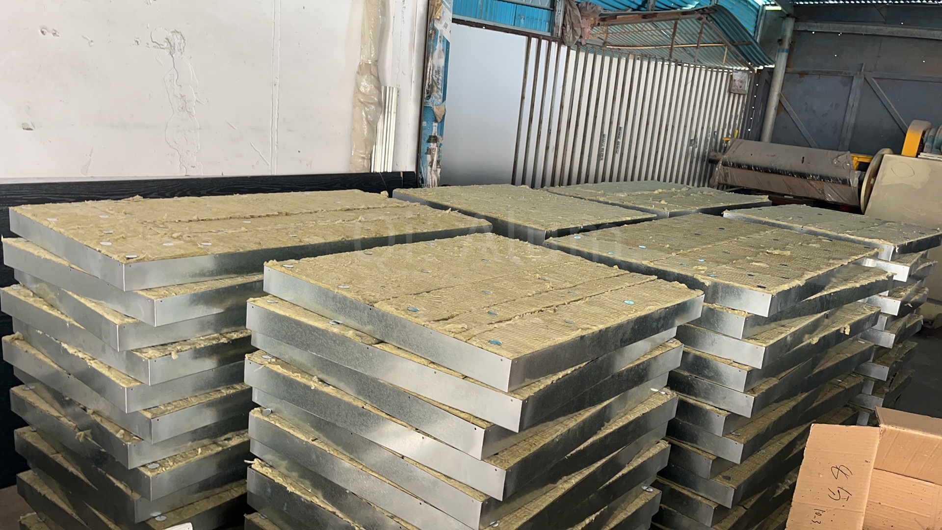 GI backpan with aluminum panel assembly work--1mm galvanized steel ...