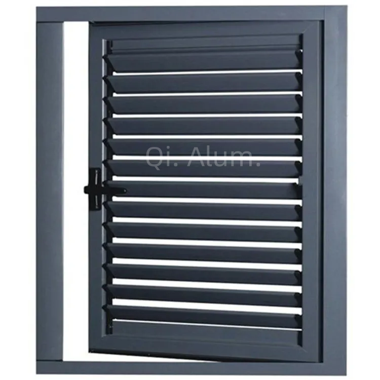 Heat Resistance Aluminium Adjustable Louver Window Metal Louver Door ...
