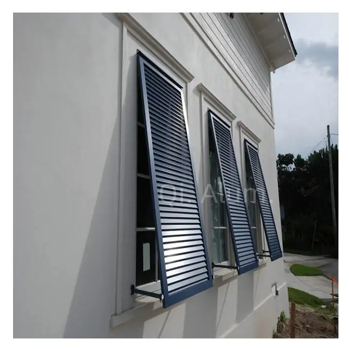 Shutter Exterior Aluminum Louver Door Window Shutters Premium