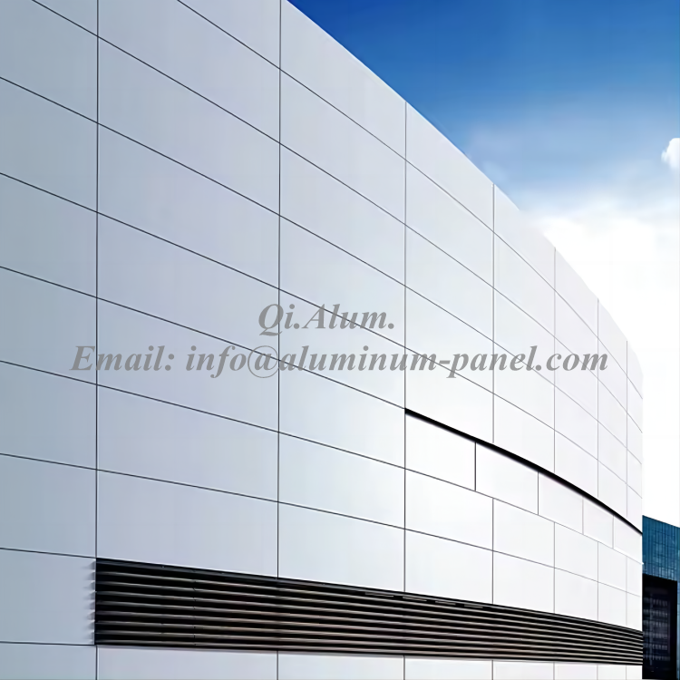Modern Design Aluminum Facades Solid Aluminum Facade Panels