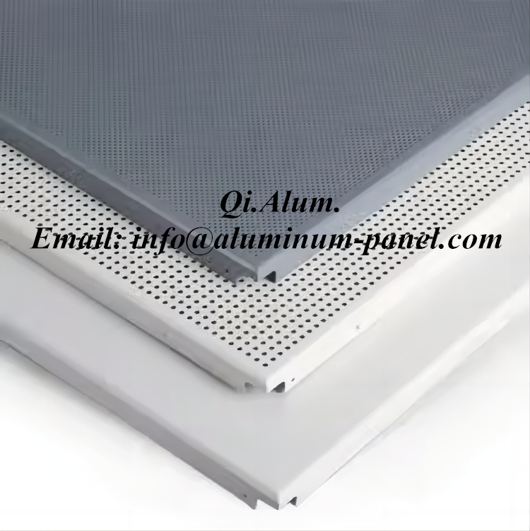 Aluminum Ceiling Panel Sound-absorbing Metal Artistic Waterproof ...