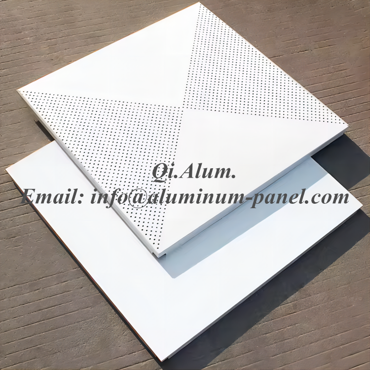 Aluminum Ceiling Panel Sound-absorbing Metal Artistic Waterproof ...